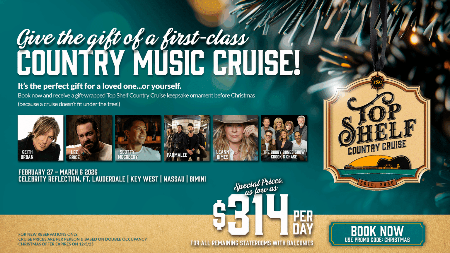 - Top Shelf Country Cruise 2027