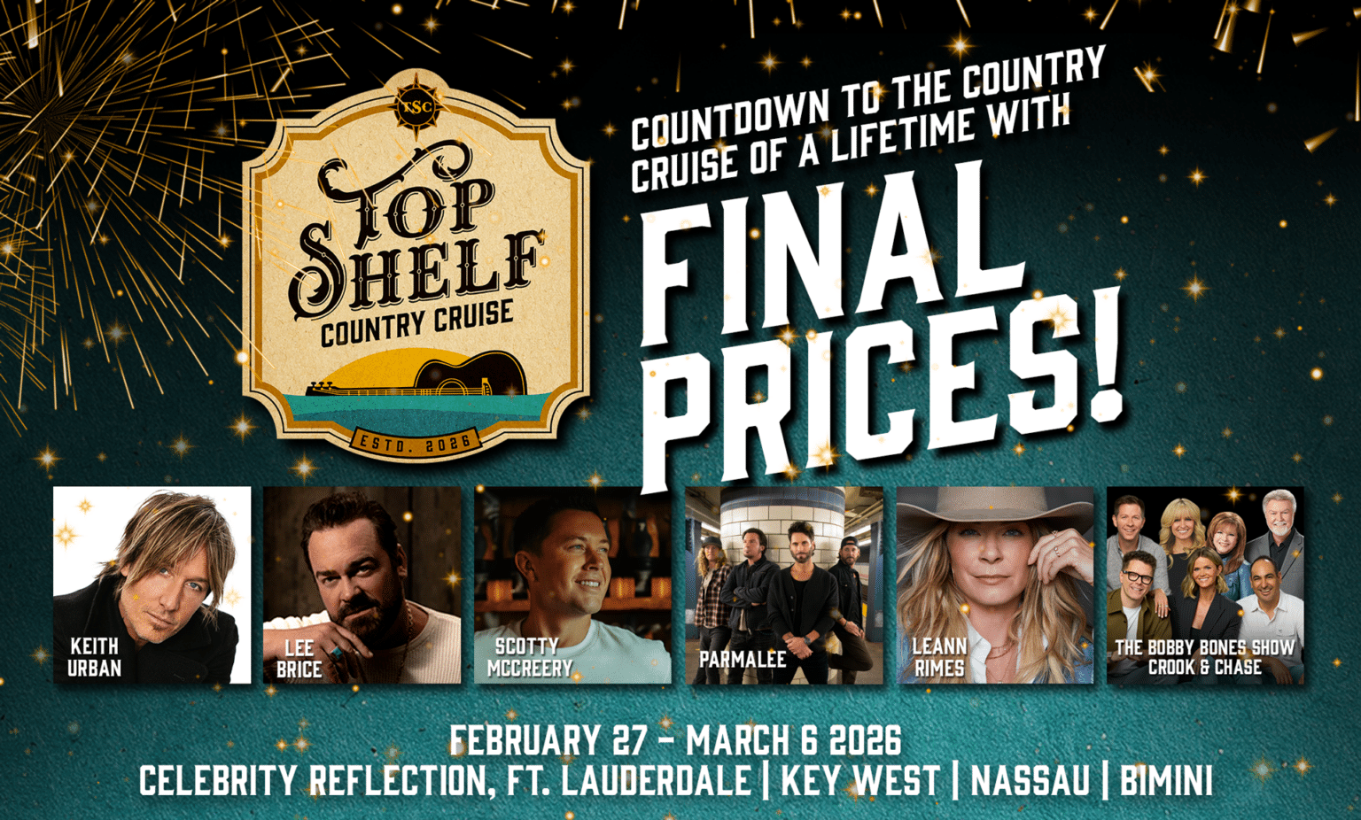 Countdown - Top Shelf Country Cruise 2027